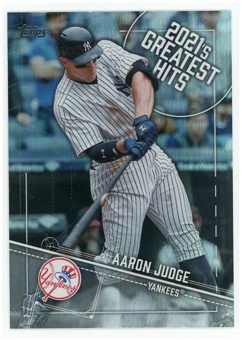 Mavin Topps AARON JUDGE Greatest Hits Insert GH New York Yankees