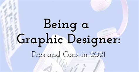 Being A Graphic Designer Pros And Cons In 2021 👉 Pixteller
