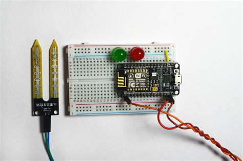 Interface Moisture Sensor With Nodemcu 7 Steps With Pictures