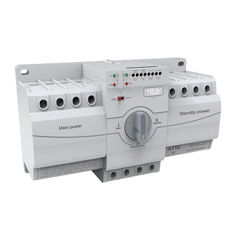 16A 630A Generator Automatic Transfer Switch 4p MCCB Type 123 Electric Co Ltd