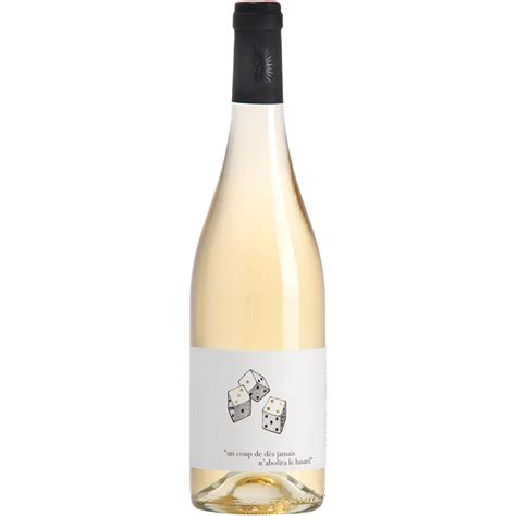 엉 쿱 드 데 블랑 유리병 750mlun Coup De Des Jamais Nabolira Le Hasard Blanc 벨루가