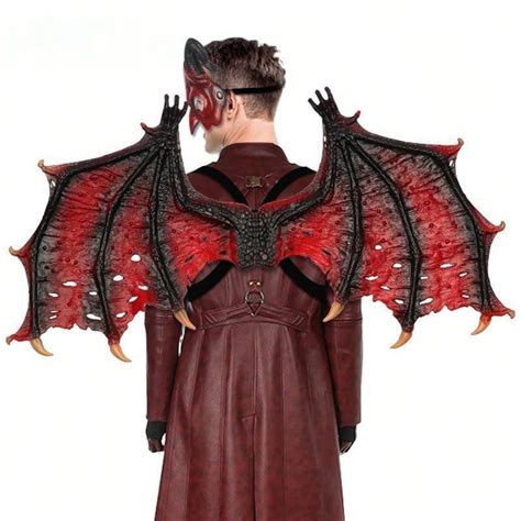 Ensemble D accessoires De Costumes De Performance De Soirée De Cosplay Comprenant Les Ailes Rp