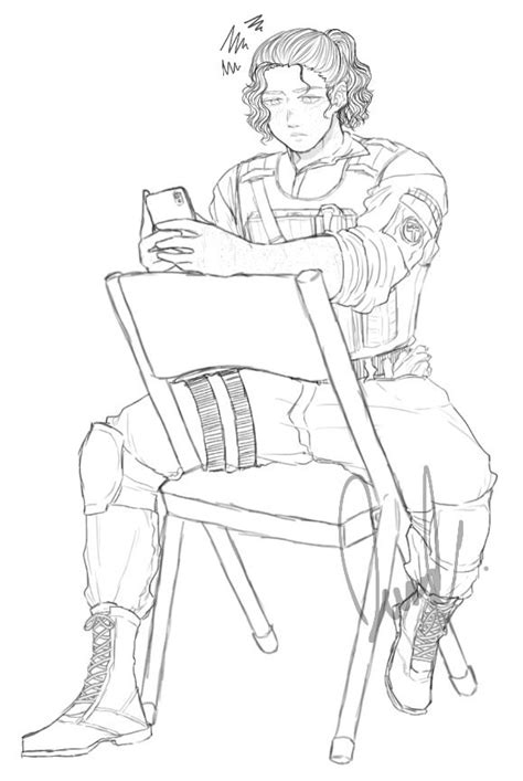 Another Mtf Oc Im Sorry About Not Colouring My Things Scp