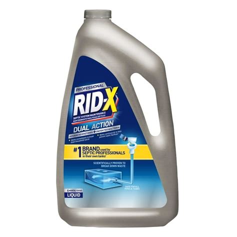 Rid X Professional Septic Treatment 6 Month Supply Of Liquid 48oz