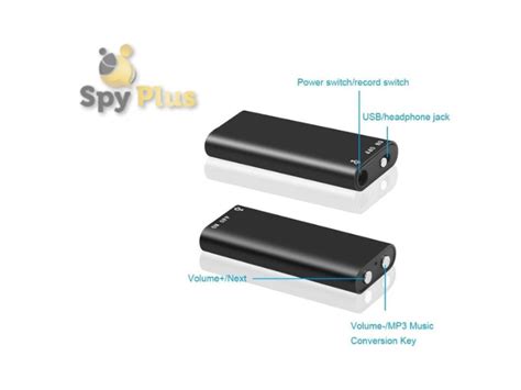Mini Recorder 8gb Spy Plus