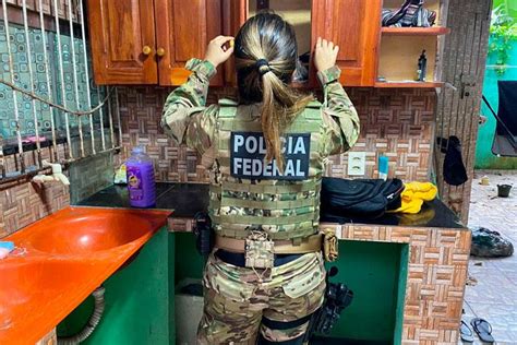 PF prende em flagrante homem suspeito de atuar em região de garimpo no