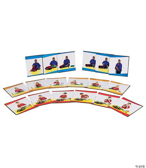 Carson Dellosa Learning To Sequence 6 Scene Board Game Oriental Trading