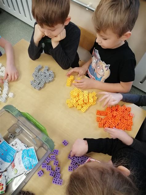We Arrange Groups Of Blocks