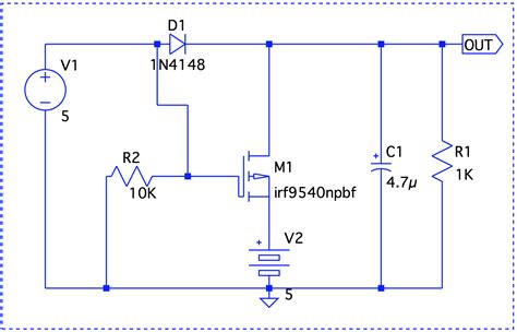 Mosfet Switching Power Supply Circuit
