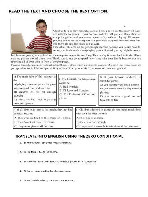 Reading Zero Conditional Pdf