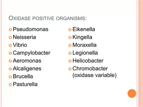 Urease Catalase Oxidase Positive Bacteria Mnemonics For Mbbs
