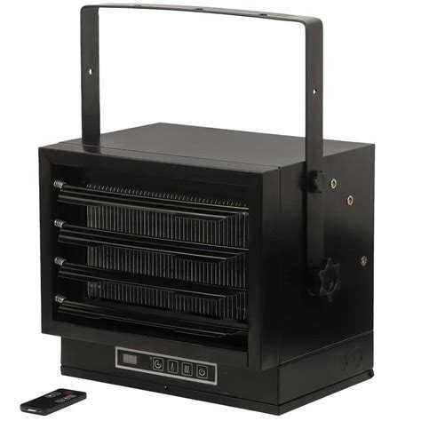 Edendirect 7500 Watt Black Electric Garage Heater Micathermic Space