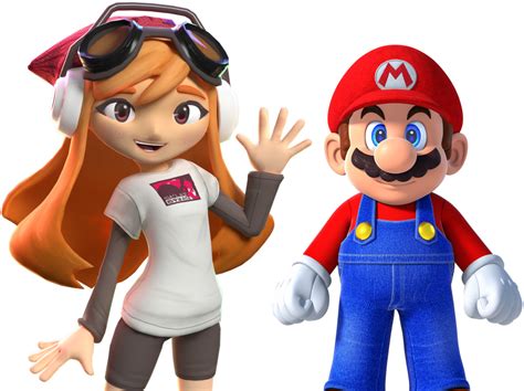 Meggy Spletzer And Mario Png By Cupheadxxxbendy123 On Deviantart