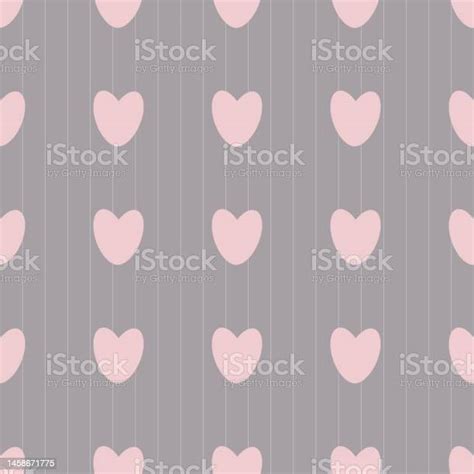 하트가 있는 로맨틱한 매끄러운 패턴 종이 섬유 커버 직물 실내 장식 및 기타 사용자를위한 현대적인 낭만적 인 디자인 귀여운에 대한 스톡 벡터 아트 및 기타 이미지 Istock