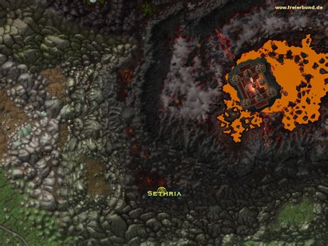 Sethria Monster Map And Guide Freier Bund World Of Warcraft