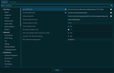 Godot4 Godot On Linux Cant Find Java Sdk When Trying To Export Apk