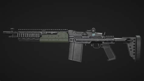 M14 Ebr Short Buy Royalty Free 3d Model By Marcusg94 [d570c87