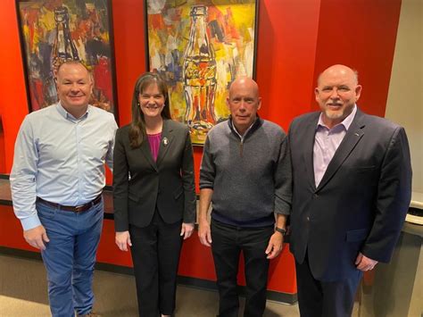 Dr Ray Eldridge On Linkedin Dr Candice Mcqueen And Dean Ray Eldridge Visited The Coca Cola