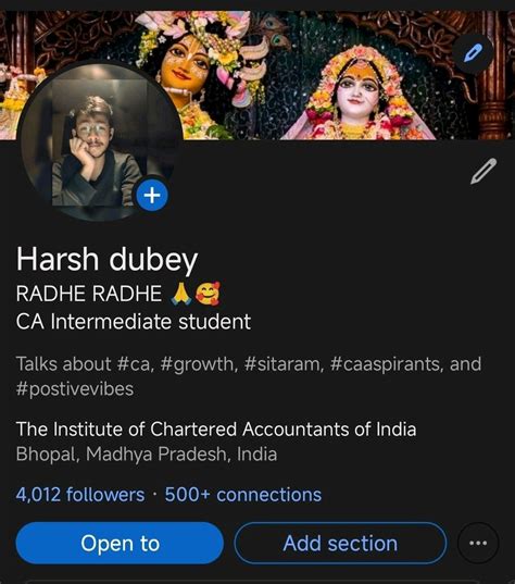 Harsh Dubey On Linkedin Linkedin Community Milestone Gratitude