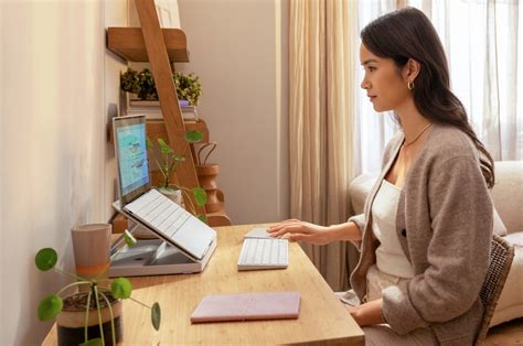 Logitech Casa Pop Up Desk Offers A More Ergonomic Way To Use Your