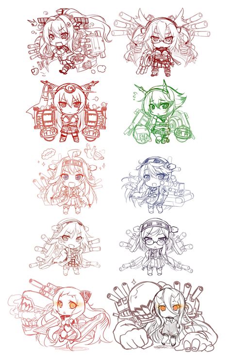 艦隊これくしょん 艦これ 【飛行場姫 戦艦棲姫 榛名 比叡 霧島 金剛 武蔵 陸奥 長門 大和】 壁紙