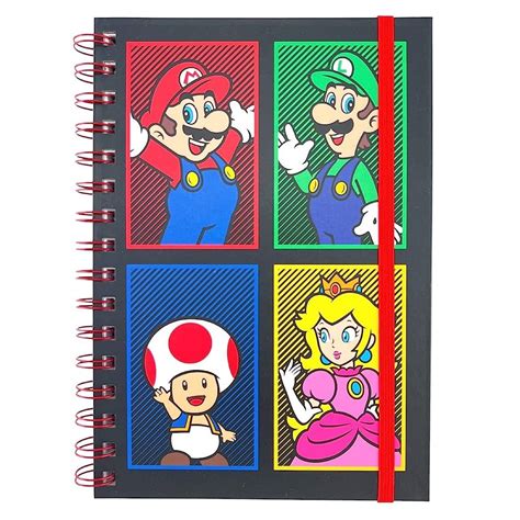 Super Mario 4 Colour Wiro A5 Notebook Shop Today Get It Tomorrow