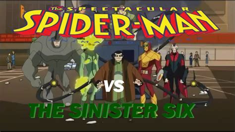 Spectacular Spider Man Vs Sinister Six Fight 1 Swedish Fan Dub Youtube