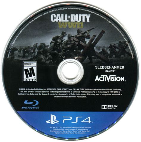 Call Of Duty Wwii 2017 Box Cover Art Mobygames