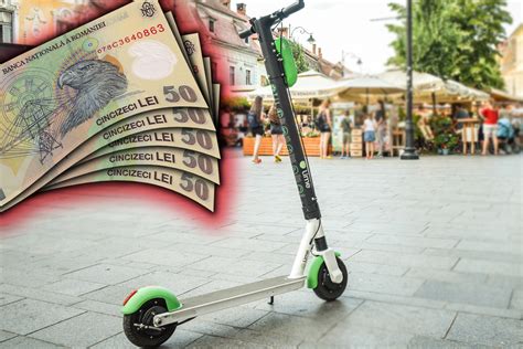 Amenzi pentru românii care conduc trotinete electrice Poliţia Locală