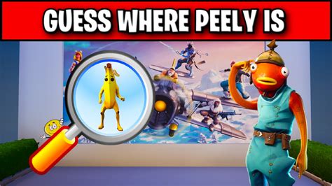 Guess Where Peely Is 0189 8348 1220 By Sab29 Fortnite Creative Map
