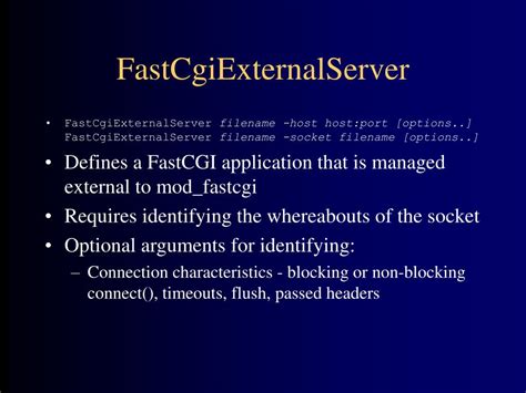 Ppt Fastcgi Powerpoint Presentation Free Download Id
