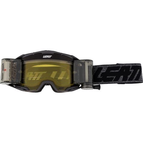 Leatt Goggle Velocity 5 5 With Roll Off System Red Clear Maciag Offroad
