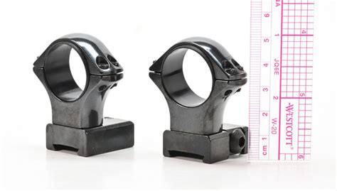 Optilock Scope Mount Rings And Bases Medium Height 355mm Excellent