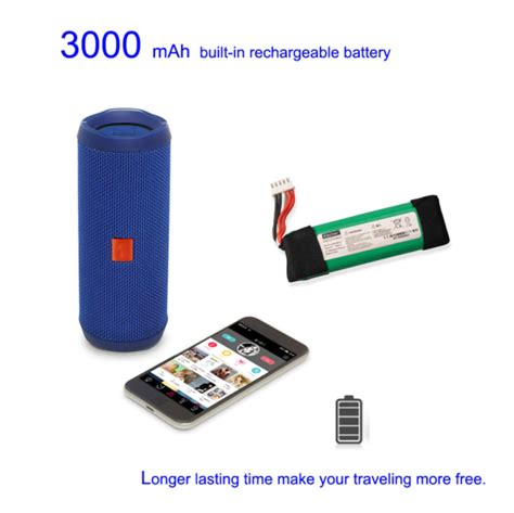 Flip Mah Battery Replacement For Jbl Flip Kingsener Com
