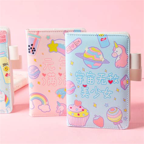 Rainbow Unicorn Notebook Jk2160 Juvkawaii