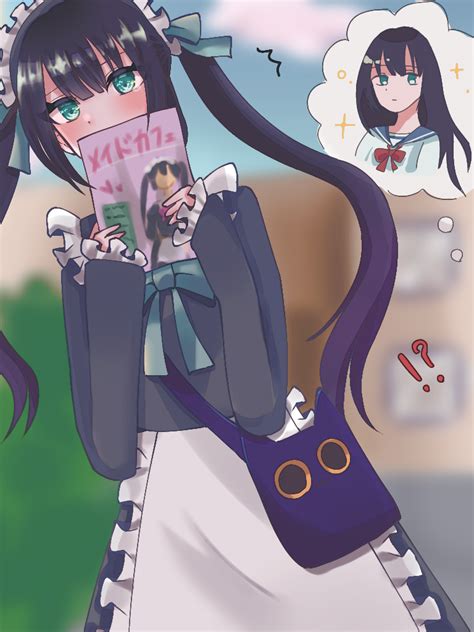 クールなあの子がメイドカフェで働いてた いゆ 插畫 Art Street
