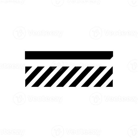 Warning Stripe Symbol For Icon Design 11965840 PNG