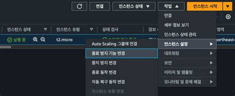 Tech Aws 인스턴스 종료 방지 Acloud Blog
