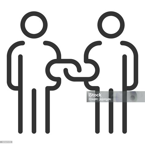 제휴 아이콘 라인 벡터 디자인 요소 픽토그램 Wed 로고 및 인포그래픽 기술에 대한 스톡 벡터 아트 및 기타 이미지 기술 벡터 비즈니스 Istock