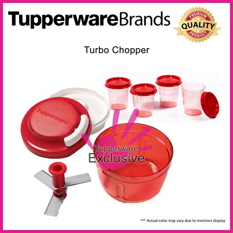 Tupperware Brands Turbo Chopper Food Chopper Hand Pull Chopper Garlic Ginger Mincer Food Grinder
