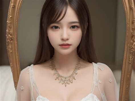 Premium Ai Image 3d Rendering Cutee Woman Ai Generative