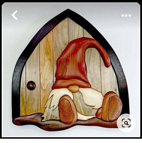 Intarsia Wood Patterns Gnome S House Wood Carving