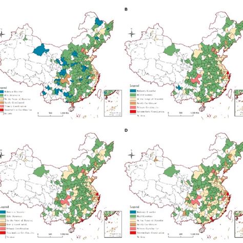 Spatial Pattern Of The Synergy Of Pollution Reduction Carbon Download Scientific Diagram