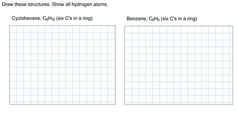 Solved Draw These Structures Show All Hydrogen Atoms Cy Chegg