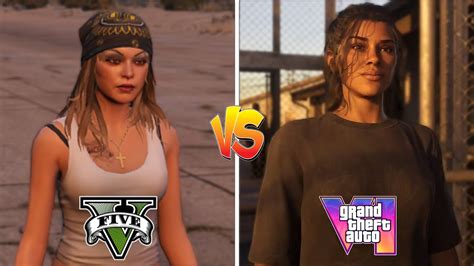 Gta 6 Vs Gta 5 The Insane Graphics Comparison 🔥 Youtube