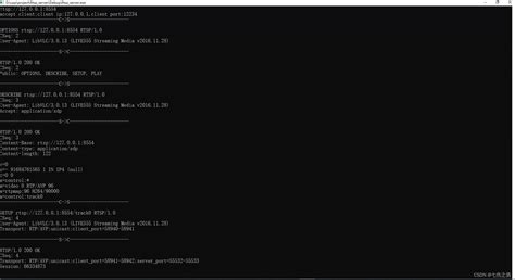 Rtsp服务器搭建 RTSP协议实现 CSDN博客