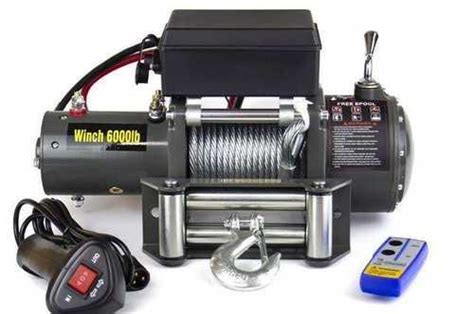 Лебедка 6000 lbs / 2722 кг Electric Winch Niva УАЗ | Festima.Ru ...