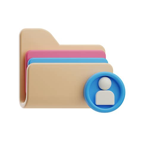 Office Work Folder Illustration 3d 22309467 Png