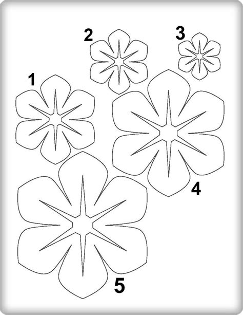 Molde Para Imprimir Molde Flor Pontas Pdf Onedrive Artofit Giant Paper Roses Paper Flowers