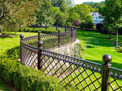 Wrought Iron Fences Custom Iron Fence Installation And Design